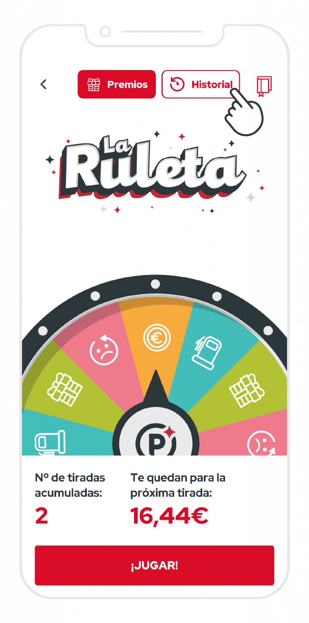 ¿Cómo puedo canjear un premio de la ruleta? | Petroprix